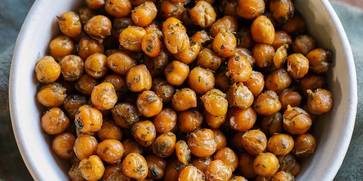 Ranch Flavoured Roasted Chickpeas | Pick Up Limes