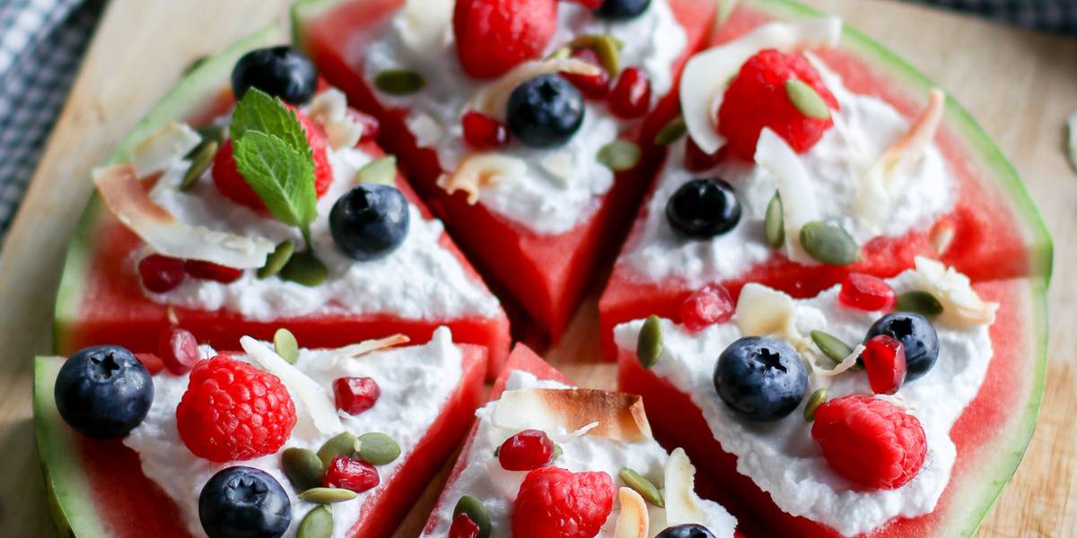 Watermelon Pizza | Pick Up Limes