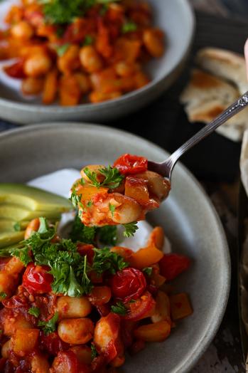 Harissa Spiced Beans | Pick Up Limes