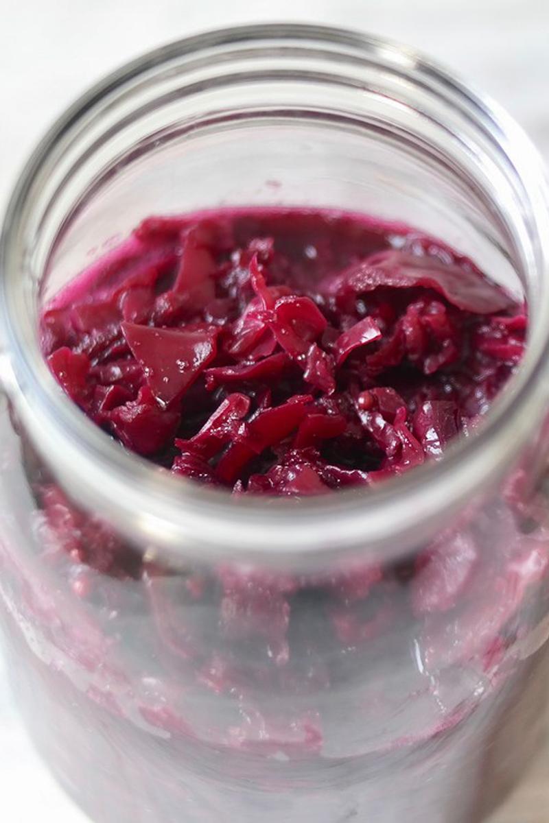 Pick Up Limes: Beetroot & Red Cabbage Sauerkraut