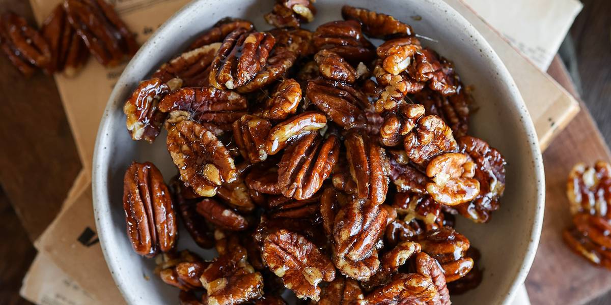 Candied Pecans | Pick Up Limes