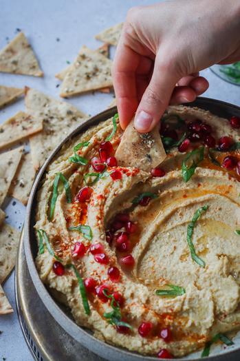Classic Garlic & Lemon Hummus | Pick Up Limes