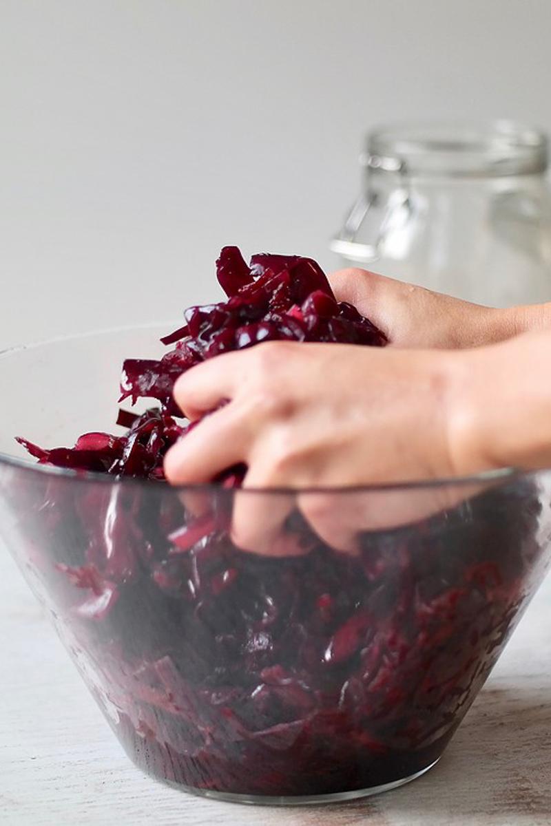Pick Up Limes: Beetroot & Red Cabbage Sauerkraut