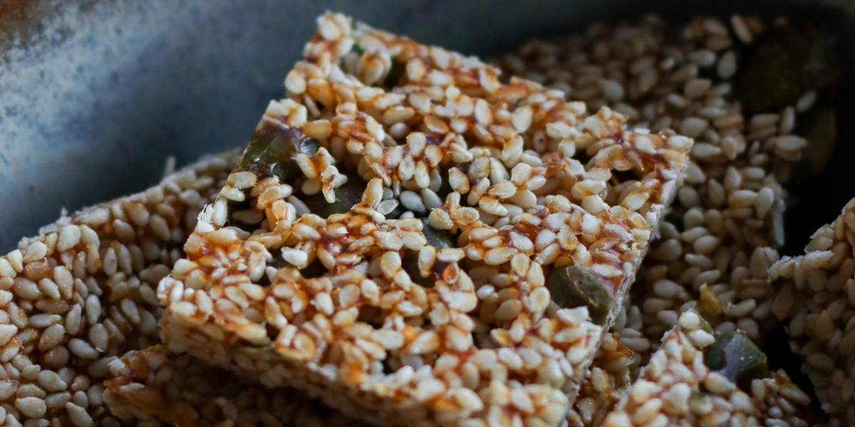 Crunchy Sesame Snaps | Pick Up Limes