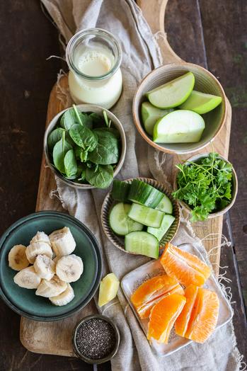 Cold Busting Green Smoothie | Pick Up Limes