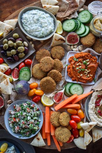 Za'atar & Mint Veggie Wraps | Pick Up Limes