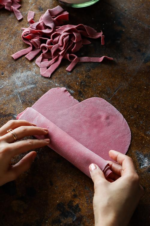 Homemade Beet Pasta | Pick Up Limes