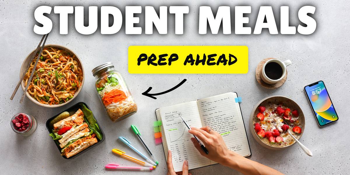 Easy STUDENT Recipes, meal-prep friendly! 🍱 | Pick Up Limes