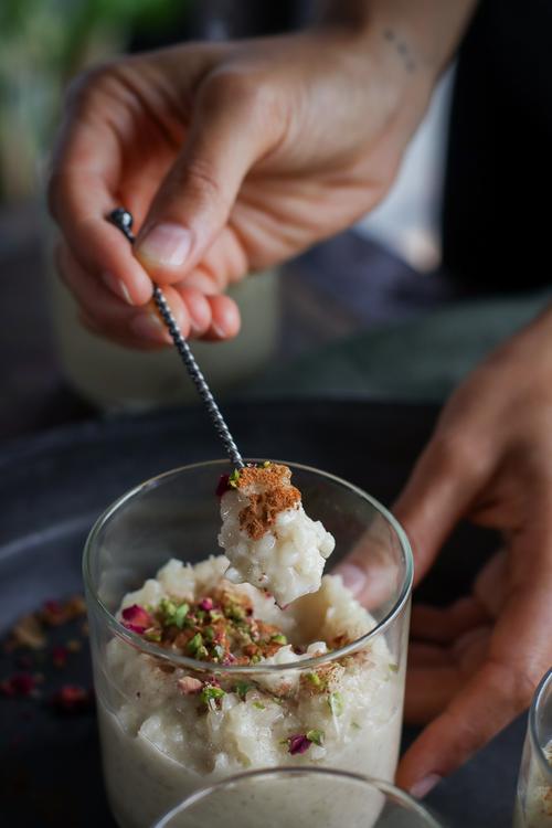 Shir Berinj - Afghan Rice Pudding | Pick Up Limes