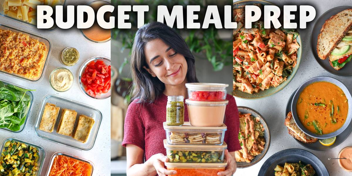 MEAL PREP | 10 Healthy Meals in 1 HOUR, + pdf guide | Pick Up Limes