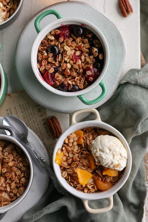 Baked Fruit Crumble | Pick Up Limes